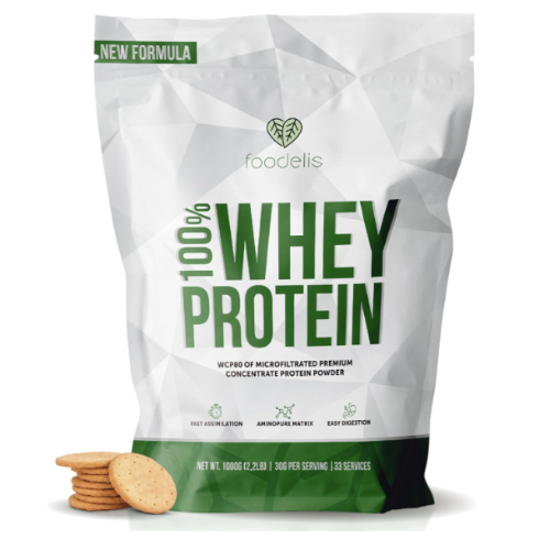 100% Whey Protein – Foodelis Nutrition