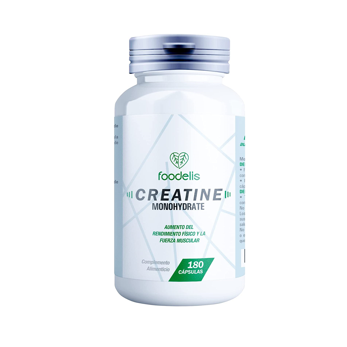 CREATINA MONOHIDRATO | 180 CÁPSULAS | CONSTRUYE EL CUERPO QUE QUIERES ...